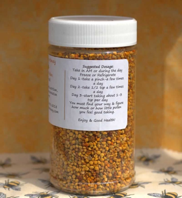Fresh Bee Pollen – Bee Ladies Honey